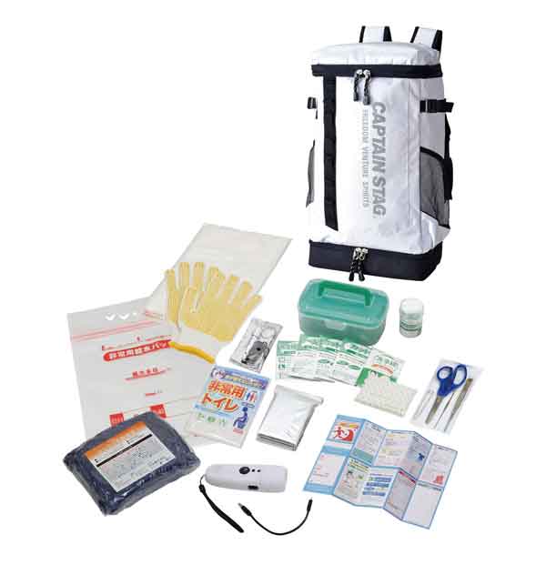 　　☆☆☆ 商品詳細 ☆☆☆ ●商品サイズ／500×280×150(リュック) ●箱サイズ／540×345×150mm ●素材／リュック(ポリエステル) ●重量／2680g ●セット内容／リュック・スマホ対応ダイナモFMラジオLEDライト・...