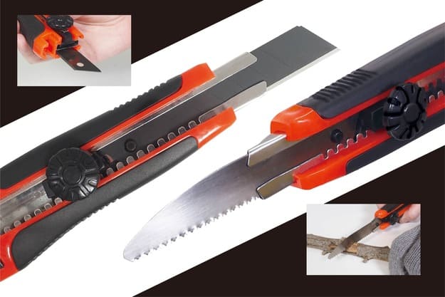 　　☆☆☆ 商品詳細 ☆☆☆ ●商品サイズ／約W4×D3×H16.5 ●ブリスターサイズ／約W8×D3×H22.5 ●重量／約85g ●材質／スチール・TPR・PP PP・ステンレス鋼410・TPR（本体） 65マンガン鋼（のこぎり刃） S...