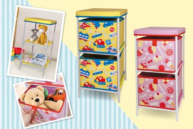 　　☆☆☆ 商品詳細 ☆☆☆ ●商品サイズ／約W29×D29×H60cm（本体組立時） 約W24.5×D27×H21cm（収納ボックス） ●箱サイズ／約W30.5×D8.5×H30cm ●重量／約1kg ●材質／不織布・PP・段ボール・鉄・...