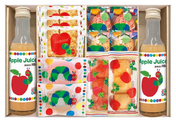 　　☆☆☆ 商品詳細 ☆☆☆ ●セット内容／アップルジュース180ml×2、スクエアパイ（アップル）×3、焼きドーナツ（チョコ、ストロベリー）、チョコクランチ（ホワイト×2、ストロベリー×2）、プチフィナンシェ3個入（ストロベリー、アップル...