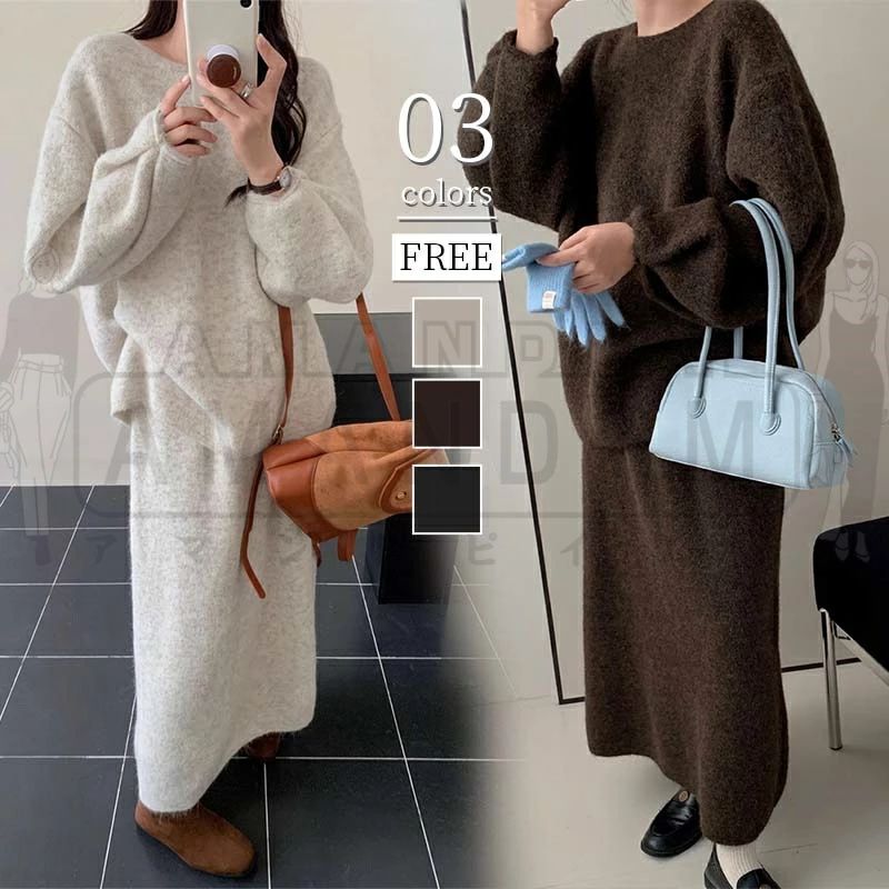 ◆サイズ詳細： ◆トップス F：着丈65/バスト118/ ◆スカート F：着丈90 ◆アマンドピィエム ◆商品説明 ◆注意事項: ※平置き素人採寸ですので多少の誤差はご容赦下さい。 ※お客様ご使用のPC環境により商品画像のカラーが多少異なる...