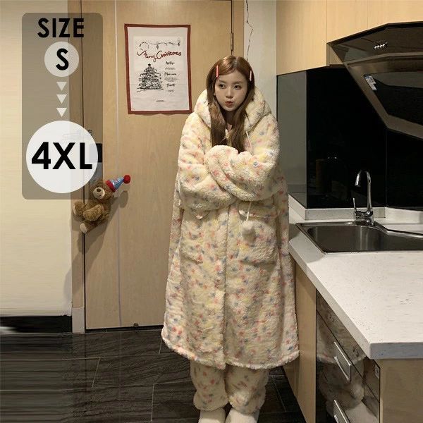 類似商品はこちら ＊.*꙳もこもこパジャマ ナイトガウン レディース サ4,980円前開き 韓国 もこもこパジャマ レディース 暖5,980円前開き 韓国 もこもこパジャマ レディース 暖5,980円前開き 韓国 クマ耳 もこ...