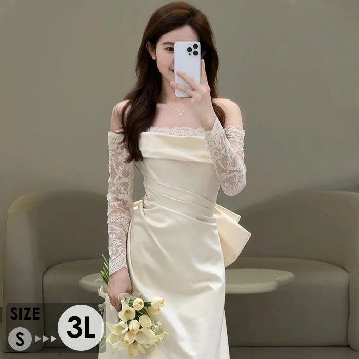 類似商品はこちら ＊.*꙳ウェディングドレス ビスチェタイプ ビッグリボ16,380円ウェディングドレス ビスチェ マーメイドライン17,290円ウェディングドレス オフショルダー 花嫁ドレス20,030円花嫁 ウェディングド...