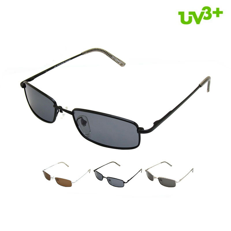 UV3+/ユーブイスリープラス　シリーズ（偏光サングラス） 日本製偏光レンズを採用した偏光サングラスのシリーズ。偏光レンズが直射日光のギラつきから目を守り、ガラスや水面、芝目、雪の表面などの光の乱反射もブロックしてクリアな視界を提供。UVカ...