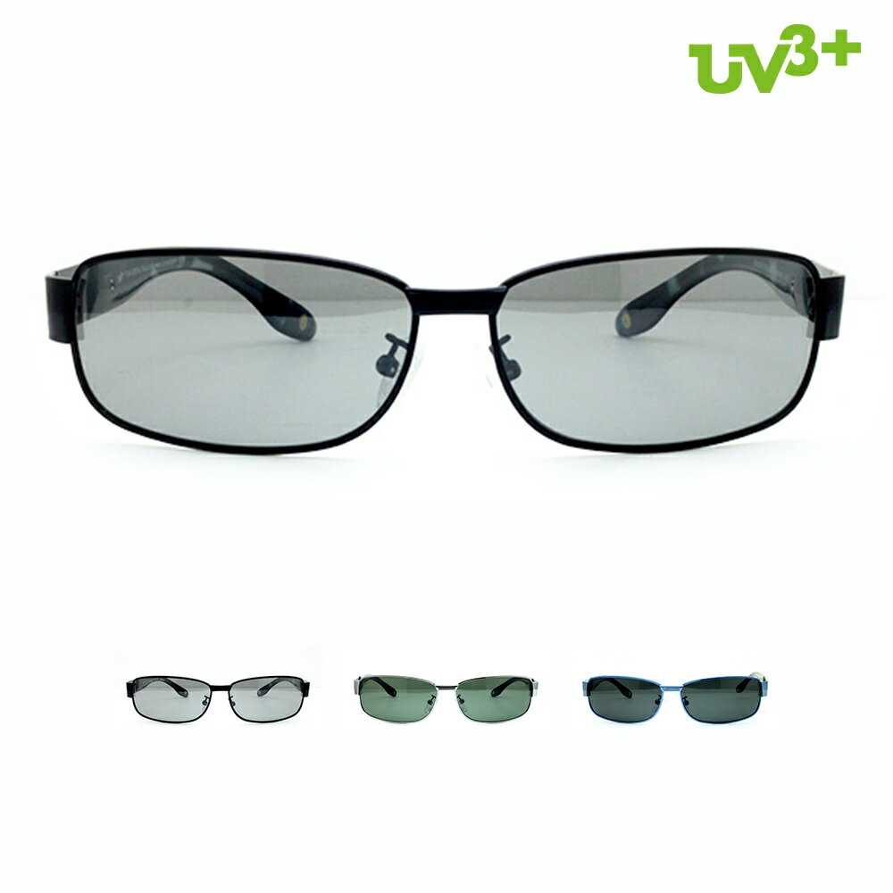 UV3+/ユーブイスリープラス　シリーズ（偏光サングラス） 日本製偏光レンズを採用した偏光サングラスのシリーズ。偏光レンズが直射日光のギラつきから目を守り、ガラスや水面、芝目、雪の表面などの光の乱反射もブロックしてクリアな視界を提供。UVカ...
