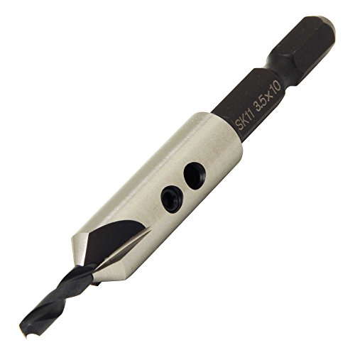 本体-/3.5×10/SHSD-3・Size:3.5×10・パッケージ個数:1・皿取径：10.0mm・センタードリル有効長：15mm・センタードリル直径：3.5mm・軸径：6.35mm六角軸・適応機種：充電(インパクトDV・ドリルDV)・電...