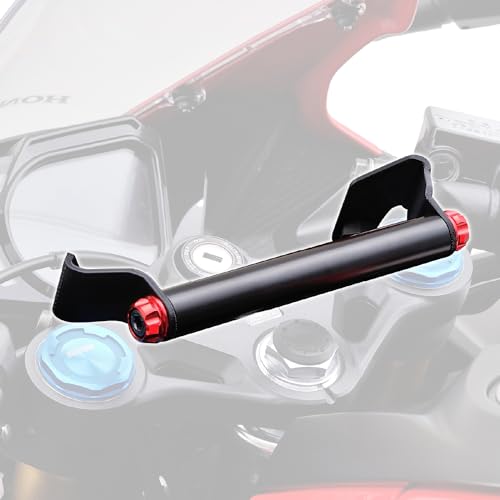 CBR250RRレッド/-/17866・Color:レッドStyle:CBR250RR・パッケージ個数:1・適合車種:CBR250RR(17-23)・車種別専用品だから取付簡単、電子機器を見やすい位置にセット・バー有効長155mm / パイ...