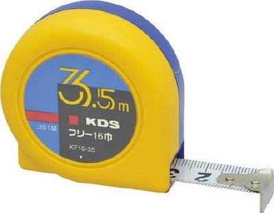 -/幅16mm×長さ3.5m/KF1635K・Size:幅16mm×長さ3.5m・パッケージ個数:1・テープ長さ(m):3.5・テープ幅(mm):16・水平保持(m):1.5・固定爪・フリータイプ●引っ掛け測定専用固定爪です。●フリー丸型コ...