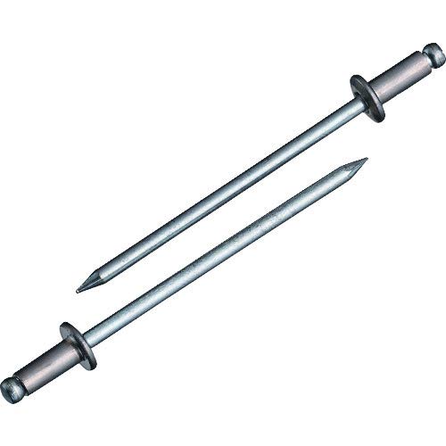 -/フランジ径4.8×リベット径2.4×リベット長9.1(mm)/NSA34・Size:フランジ径4.8×リベット径2.4×リベット長9.1(mm)・パッケージ個数:1・かしめ板厚(mm):3.2~6.4・リベット長(mm):9.1・フラン...