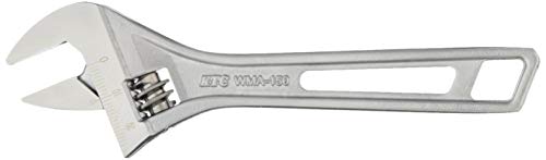 モンキーレンチシルバー/150mm/WMA-150・Size:150mm・パッケージ個数:1・製品型番:WMA-150・最大口開き(mm):24・全長(mm):150・従来品に比べ、呼び寸法でワンランク上の開口量を実現しました。・力のかかる...