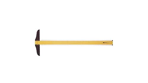 透明透明/90cm/1-806-2090・パッケージ個数:1・製造国:日本・長さ90cm長さ90cm、透明両縁のT型定規です。