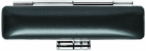ブラック/29×87×19mm/IB-NM05・Color:ブラック・パッケージ個数:1・【本体サイズ】2cm×3cm×8.6cm・【収納サイズ】12×60mmの印鑑・【仕様】朱肉付き・【枠】亜鉛合金(クロームメッキ)・【朱肉】速乾タイプ高...