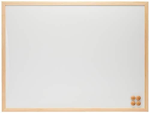 ホワイト/W620×H470mm/WBM-E6247・Size:W620×H470mm・パッケージ個数:1・本体寸法:W620×H470×D14mm・有効盤面寸法:W584×H434mm・本体重量:950g・付属品:ウッドマグネット・ネジ・...