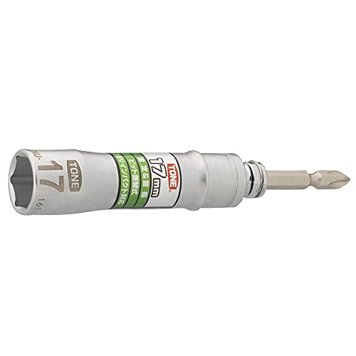 -/2BNU-17:二面幅:17mm/2BNU-17・Size:2BNU-17:二面幅:17mm・パッケージ個数:1・ビット二面幅:6.35mm・形状:6角・二面幅寸法:17mm・全長:96mm・質量:149g ドライバービットを含む固定(...