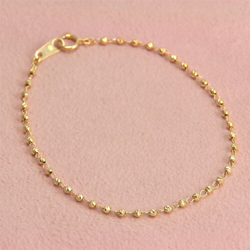 地金素材 18金 総重量 1.30g 留め金具 引き輪 寸法 長さ 18cm ボールの直径 2mm すぐに取り寄せOK♪ お取り寄せ商品 こちらはお取り寄せ商品です。 お客様のご注文により、取り寄せます。 取り寄せの日数は1〜2日営業日です...