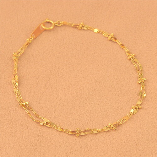 地金素材 18金 総重量 1.17g 留め金具 引き輪 寸法 長さ 16+2cm カットボール直径 1.2mm 最大幅（ボール3個並び） 4mm弱 すぐに取り寄せOK♪ お取り寄せ商品 こちらはお取り寄せ商品です。 お客様のご注文により、取...