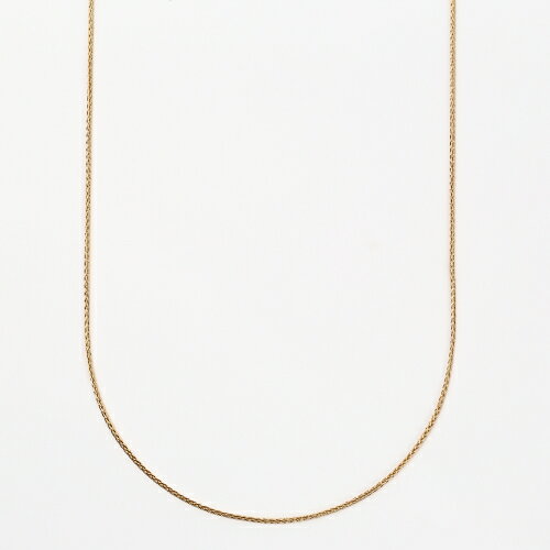 地金素材 K18 総重量 1.92g 留め金具 引き輪 寸法 長さ：最長45cm（フリーチェーン） チェーンの幅：1.0mm ※金具部分のデザインは、ロットにより 　一部変更になる場合がございます。 すぐに取り寄せOK♪ お取り寄せ商品 こ...