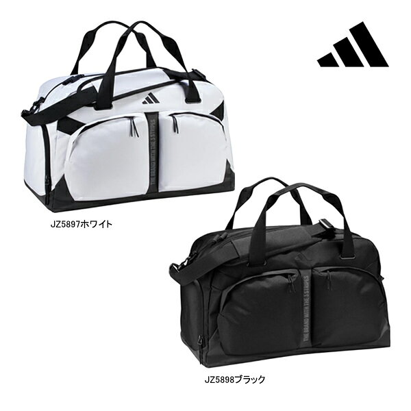 アディダス ゴルフ 26年モデル 新作 メンズ ダッフルバッグ CU017 ワーディング adidas GOLF シューズインポケット付き スポーツ ジム 旅行 側面にシューズインポケット付きのダッフルバッグ。 フロント、サイド、内側に豊富...