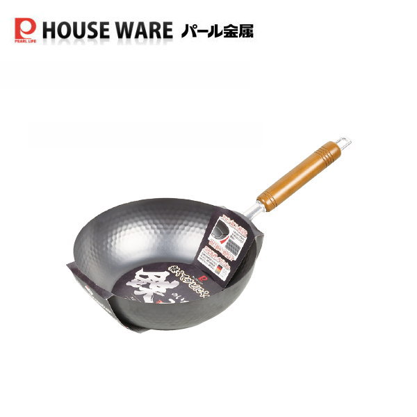 軽くてサビにくい鉄ののいため鍋24cm HB-4289 窒化処理でサビにくい！ スピン加工で軽量化。 槌目加工で強度UP！ オール熱源対応 サイズ 製品サイズ：(約)全長440×幅240×高さ140mm 原産国 日本 &nbsp;＜ご購入前...