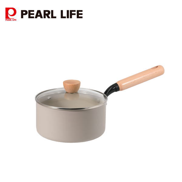 スプル ふっ素加工IH対応ガラス蓋付木柄深型片手鍋18cm HC-0880 オール熱源対応 フッ素加工、ガラス蓋付 サイズ（約） 全長370×幅190×高さ160mm（底の厚さ2.3mm） 原産国 中国 &nbsp;＜ご購入前に必ずお読みく...