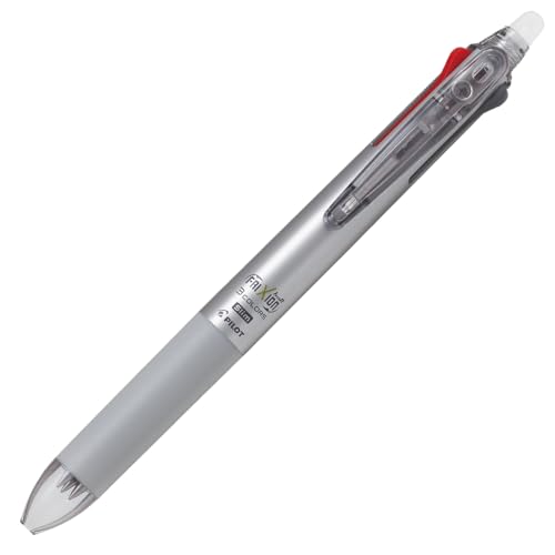 ダークシルバー/-/LKFBS60EF-DS・パッケージ個数:1・こすると消えるフリクション！・【サイズ】最大径Φ 12.8×全長 145mm・【ペン先】極細　0.5mmボール 【インキ色】黒・赤・青・【ボディカラー】ダークシルバー・【イン...