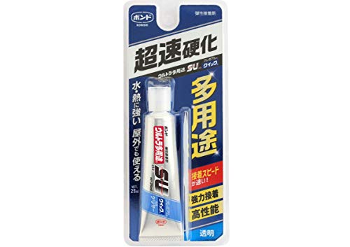 単品クリア/25ml/-・Size:25mlStyle:単品・パッケージ個数:1・容量:25ml・成分:シリル化ウレタン樹脂100%・種類:化学反応形接着剤接着剤 『ウルトラ多用途SUプレミアムクイック 25ml #05802』 コニシ K...