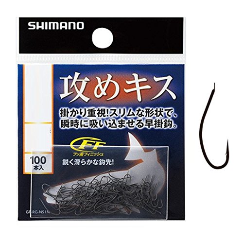 5号ブラック/5号/412447・Size:5号・パッケージ個数:1・サイズ:5号・細軸ながら100カーボン素材(焼きが良く入る硬めのグレード)で強度も抜群。・吸い込み性の良いキツネ型スリムの形状で瞬時に吸い込ませフッキングさせる早掛け針。...