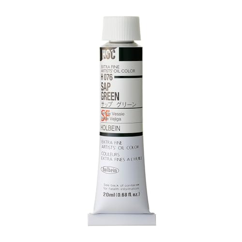 サップグリーン/20ml/H076・Color:サップグリーンSize:20ml・パッケージ個数:1・本体サイズ :92×30×18(mm)・主な製造国 :日本油絵具は、乾性油自身が固まるため、画面の痩せがなく、色や艶の変化も少ない絵具です...