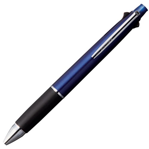 ネイビー/-/MSXE510007P9・Color:ネイビー・パッケージ個数:1・種類:単品・重量:23.6g・芯径:0.5mm・ボール径:0.7mm インク色:黒、赤、青、緑・サイズ:軸径φ13.7×厚さ18.5×全長148.8mm【超・...