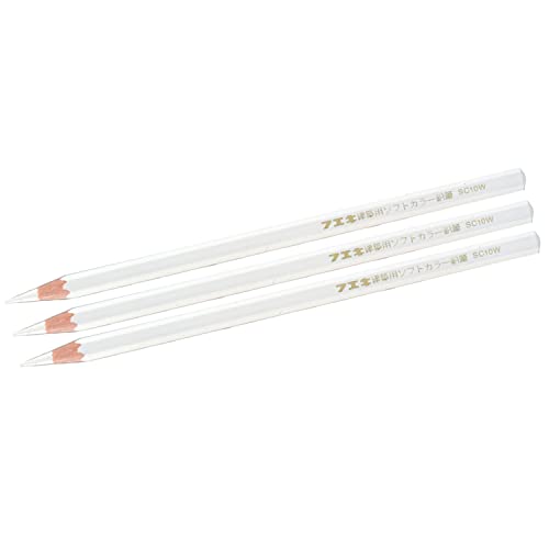 白/-/SC10-3W・パッケージ個数:1・色:白・入数:3本入様々な素材にスラスラ書ける 【用途】 金属・プラスチック・ビニール・タイル・フィルム等滑面用鉛筆 【特徴】 ・耐水性がある