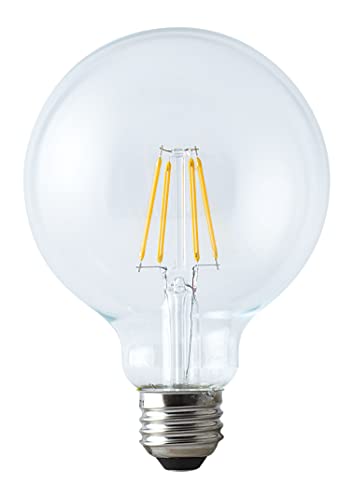 電球色/95×135/LDG7L-GC60W-TM・Size:95×135・パッケージ個数:1・φ9.5×13.5cm・AC100V 60W相当 口金E26 6.7W 電球色 フィラメント型 クリア・本体重量(kg):0.1長寿命、省エネの...