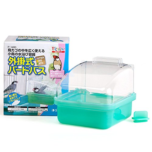 -/-/P-1480・パッケージ個数:1・本体サイズ (幅X奥行X高さ) :12.5×14.2×11.3cm・本体重量:0.175kg商品紹介 商品紹介 ウキが付いているから、沈む心配がありません。 使用上の注意 当製品は小鳥専用の水浴び容...