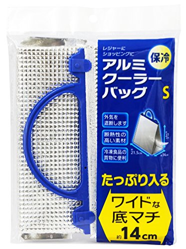 シルバー/S/-・パッケージ個数:1・本体サイズ:約21.5×27×14cm・素材・材質:(本体)アルミ蒸着、ポリエチレン発泡、(持ち手)ポリエチレン・原産国:中国●ショッピングやお弁当の持ち運びに便利なアルミクーラーバッグ ●アルミの保冷...