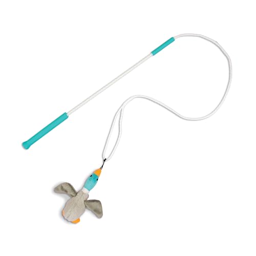 ホワイト/-/71418・パッケージ個数:1・持ちやすいハンドルと、丈夫なナイロンロープの犬じゃらし！商品紹介 持ちやすいハンドルと、丈夫なナイロンロープの犬じゃらし！ 犬のストレス解消とオーナーとのコミュニケーションツールに最適。 カシャ...