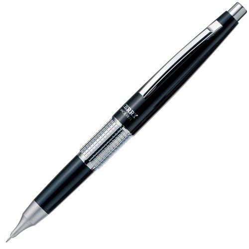 本体黒/1.2cm×12.5cm/P1035-AD・Color:黒Style:本体・パッケージ個数:1・カラー:黒・サイズ:軸径15mm×奥行12mm×長さ125mm・重さ:22g・芯径:0.5mm・内蔵芯:HB重厚で高級感溢れる使用感が魅...