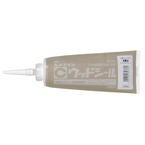 1本パステルグレー/-/SY-005・Color:パステルグレーPatternName:1本・パッケージ個数:1・梱包サイズ:8.7 x 26.9 x 5.3 cm・スタイル: 1本・主成分:アクリル樹脂エマルション系シーリング材・チューブ...