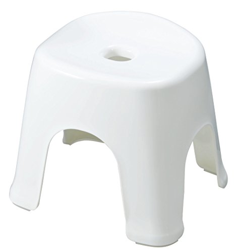 シンプルホワイト/幅36×奥行30×高さ30cm/11-0764-3001・PatternName:風呂椅子 30cm・パッケージ個数:1・サイズ:幅36×奥行30×高さ30cm、重量:約1.2kg、材質:本体=ポリプロピレン 滑り止め=ポ...