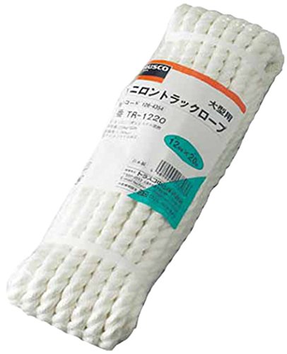 グレープホワイト/12mm×10m/TR1210・Size:12mm×10m・パッケージ個数:1・色:白・線径(mm):12・長さ(m):10・包装形態:シュリンクパック・質量(kg):0.94商品紹介 ●3つ打●両端アイスプライス加工●ト...