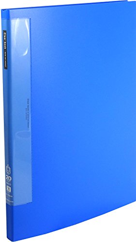 クラシックブルー/-/ラ-T564B・Color:ブルー・パッケージ個数:1・【寸法】 17×328×431mm・【サイズ】 B4-S　【ポケット枚数】 20枚●書類の出し入れがしやすいウェーブカットポケットの固定式クリヤーブックです。 ●...