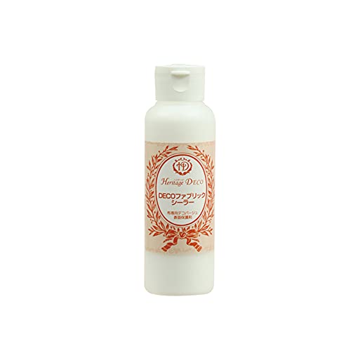 ファブリックシーラー/118ml/49000018・Size:118mlColor:ファブリックシーラー・デコパージュの布用仕上げコート剤: ナプキンポッジなどで布に貼り付けたペーパーの上に塗り、作品を保護・洗濯が可能: このシーラーで仕上...