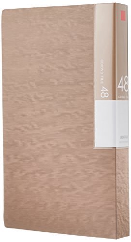 モダンベージュ/48枚収納/BSCD01F48BG・Size:48枚収納Color:ベージュPatternName:単品・パッケージ個数:1・BUFFALO CD&DVDファイルケース ブックタイプ 48枚収納 ベージュ BSCD01F48...