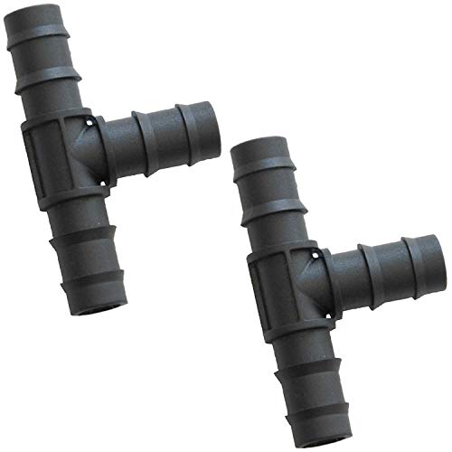 ブラック/-/SMKS-28・パッケージ個数:1・用途:マイクロ潅水システム用パーツ・特徴:メインホース同士の先端を接続し、2方向へ分岐できる・入数:2本入・適合ホース内径:12mm・材質:PP水やり作業をお手伝い、マイクロ潅水システム用パ...