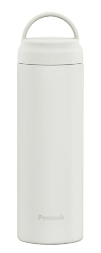 水筒ホワイト/480 ml/AKZ-48 W・Color:ホワイトSize:480 ml・パッケージ個数:1・サイズ(約):6.8×6.8×23.2cm・本体重量(約):0.24kg・素材・材質:内びん/ステンレス鋼、せん/ポリプロピレン、...