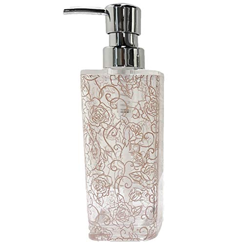 シャンプー用ボトルピンク/約7.2×7.2×高21.5cm(容量約420ml)/79946・Color:ピンクStyle:シャンプー用ボトル・パッケージ個数:1・サイズ:約7.2×7.2×高21.5cm・素材・材質/本体:メタクリル樹脂・ポ...