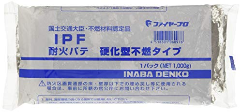 グレー/1個/IPF・パッケージ個数:1・色調:グレー・内容量:1000g・適用範囲:使用厚さ10mm~3200mm「不燃材料」として「国土交通大臣認定」を取得! 防火上、不燃材料で規定されている部位の処理が簡単に行える ・不燃性配管の防火...