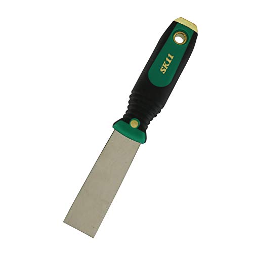 薄刃・32mm-/Pack of 1/SGS-1・パッケージ個数:1・用途:ペンキはがし・サビ落し用・刃幅:32mm・タイプ:薄刃・刃部:ステンレス(SUS420JII)・柄:TPR・PPお手入れ簡単、サビに強いステンレス刃 【用途】 ペン...