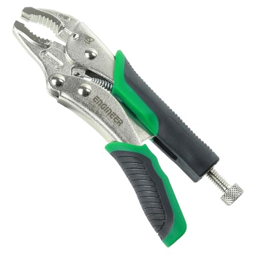 小型タイプ緑/小/ENGINEER LOCKING JAW PLIERS・Style:小型タイプ・パッケージ個数:1・喰らいついたら離さない! バイス型ネジザウルス・トラスネジにも対応し、ネジにしっかり喰いつきます。・バイス機構がネジを掴ん...