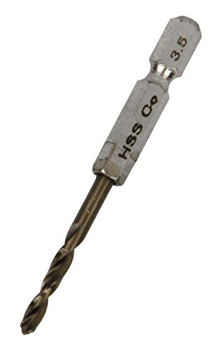 微短-/3.5mm/3.5mm・Size:3.5mmStyle:微短・パッケージ個数:1・用途:ステンレス、鉄の穴あけ・コバルトハイス鋼(Co-HSS)を使用し、高温時の耐摩耗性が高く、ステンレス鋼の切削に最適・鉄への切削にも寿命抜群・六角...