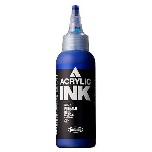 フタロブルー/100ml/15872・Color:フタロブルー・パッケージ個数:1・品番:15872・色番:AI872・色:フタロ ブルー・容量:100mlさまざまなツールでの使用を想定した液状アクリル樹脂絵具。 水のようにさらさらしている...