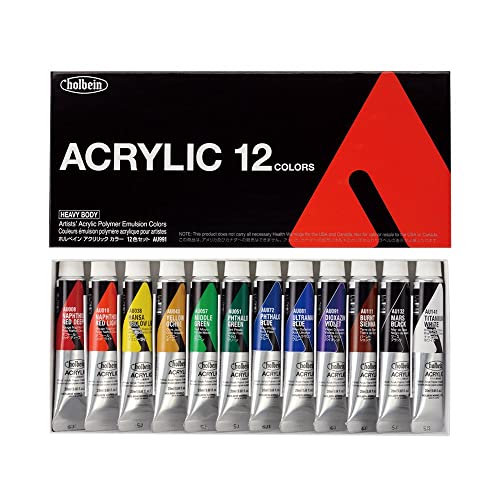12色セット/20ml/AU991・パッケージ個数:1・対象性別 :男女共用より美しい光沢と透明感へ。より力強い発色と堅牢性へ。アクリリック カラーは、アーティストのあらゆる技法や用途に応えます。 (Amazon.co.jpより)